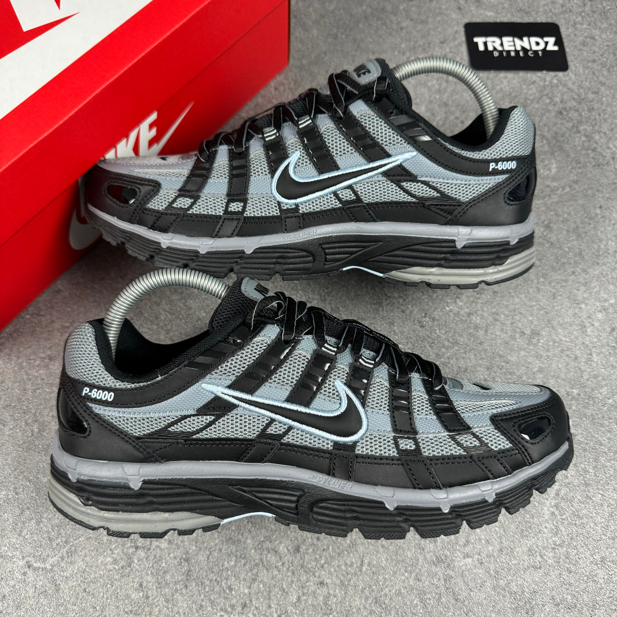 NIKE P-6000 - COOL GREY – Trendz Direct