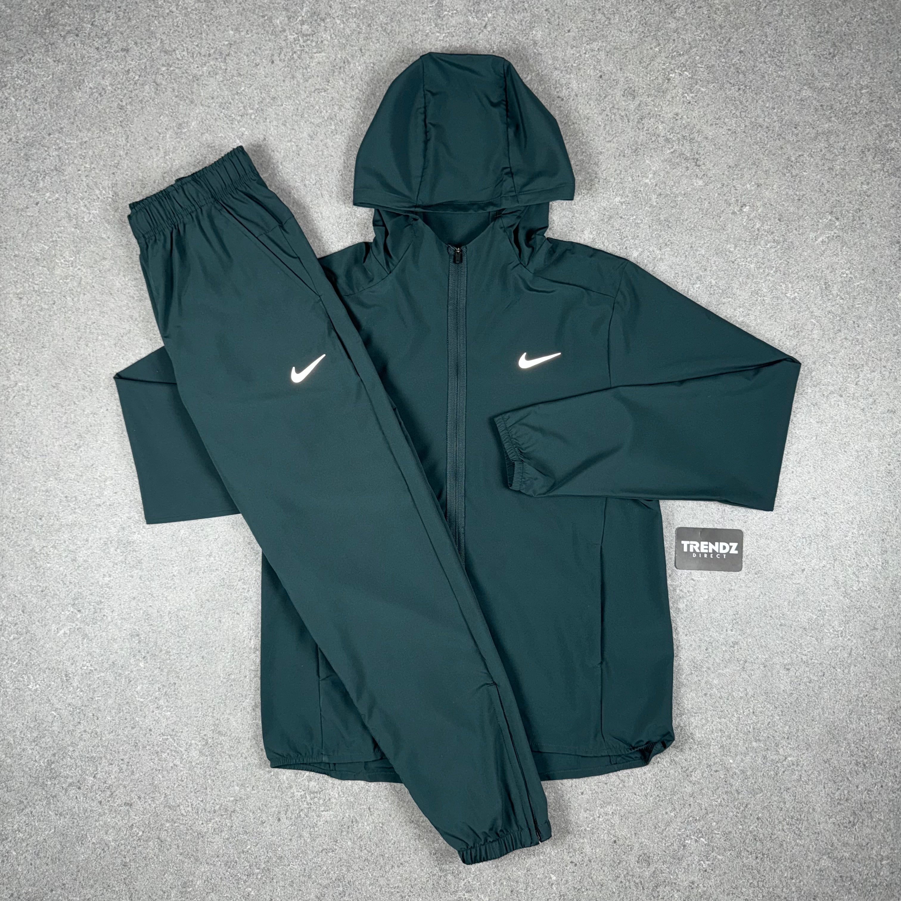 NIKE REPEL TRACKSUIT - JUNGLE GREEN – Trendz Direct
