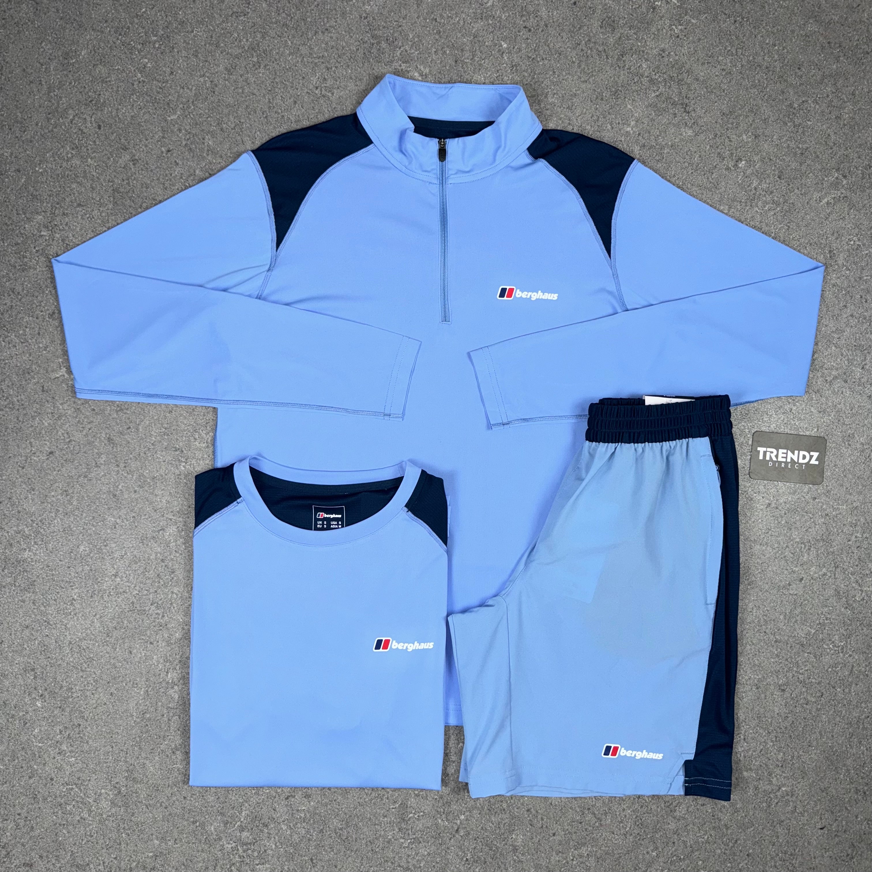 BERGHAUS TECH TRIO SET - SKY BLUE – Trendz Direct