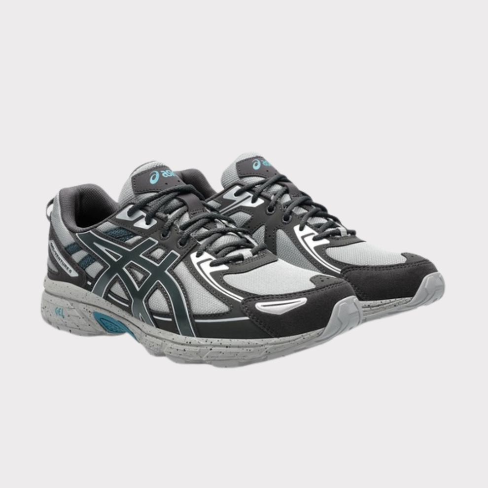 ASICS GEL VENTURE 6 - GREY/TURQUOISE – Trendz Direct